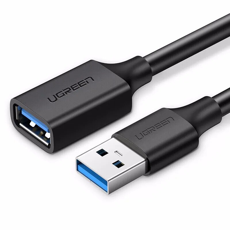 UGREEN USB 3.0 Удлинитель Кабель Черный Black 2m