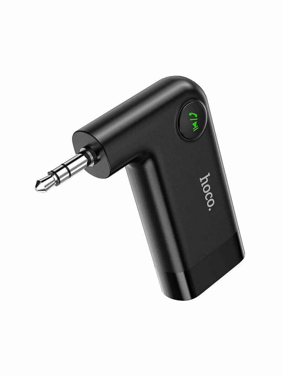 Адаптер Bluetooth Hoco E53, для беспроводной передачи аудиосигнала, черный — фото 1