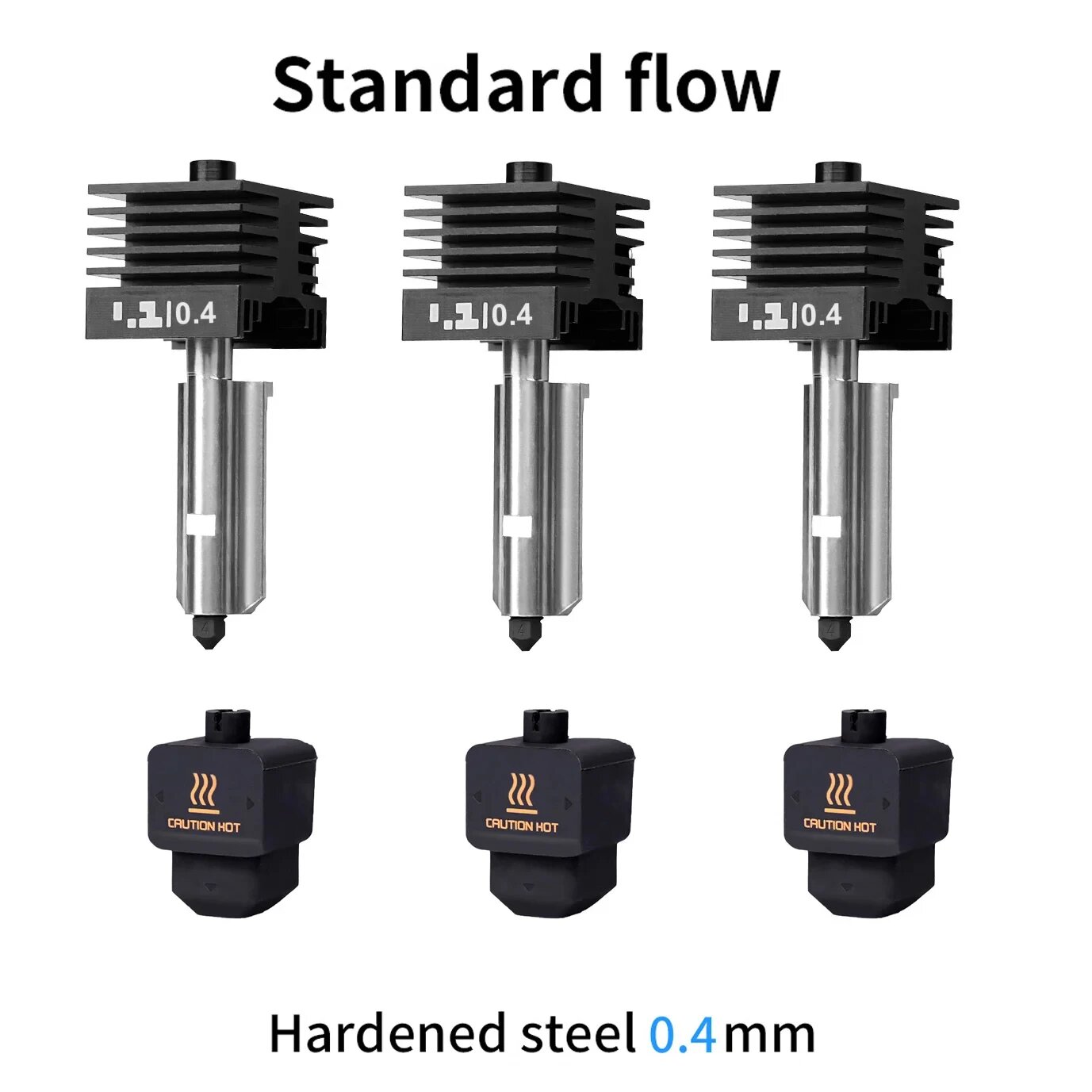 Комплект Hotend 3x0.4 Standard Flow для Bambu Lab