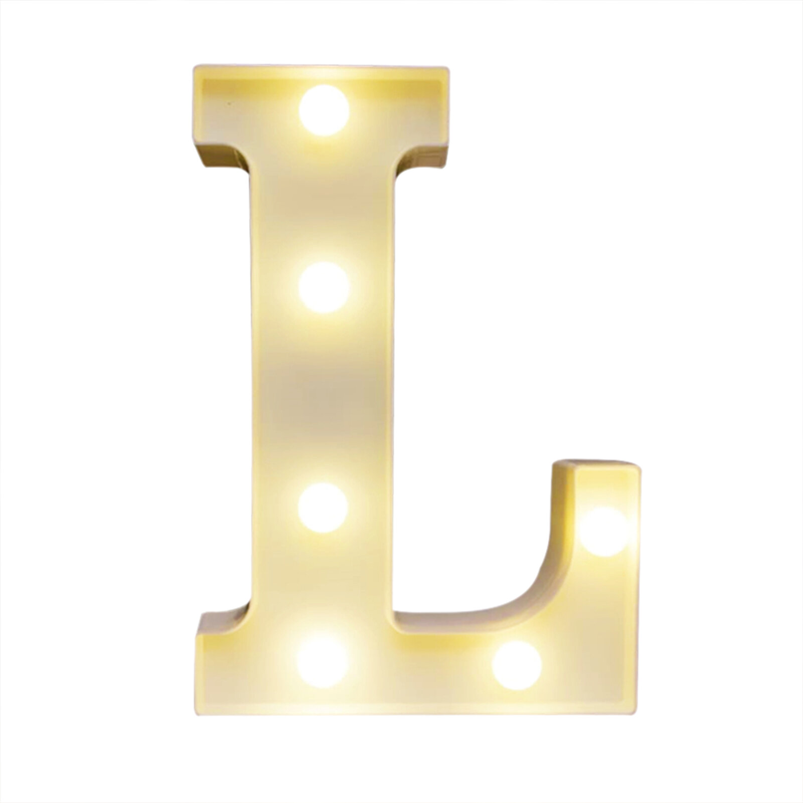 LED-огоньки для стендовых буквенных знаков с лампами Ночная лампа Тепло-белый постоянный свет Эффект работы от 2 * АА батарей IP54 Водонепроницаемость для Дня рождения Рождества Свадьбы Дом вечеринка Бар