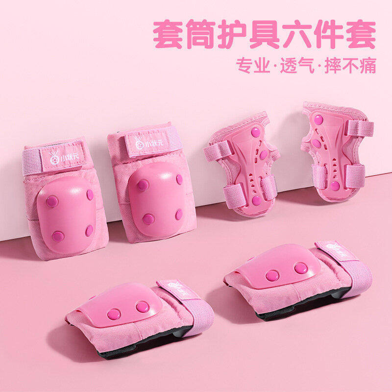 Детский спортивный велосипедный шлем Little Champion, самокат для катания на роликах, профессиональный для мальчиков и девочек, интегрированное защитное снаряжение