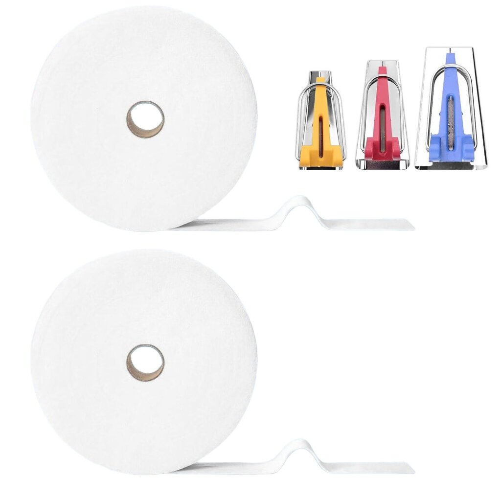 2шт Рулон Ватина из Хлопчатобумажной Смеси 76yd/Рулон шириной 2-1/4 дюйма с Иглопробивным Хлопчатобумажным Ватином для Обивки Плетеного Ковра