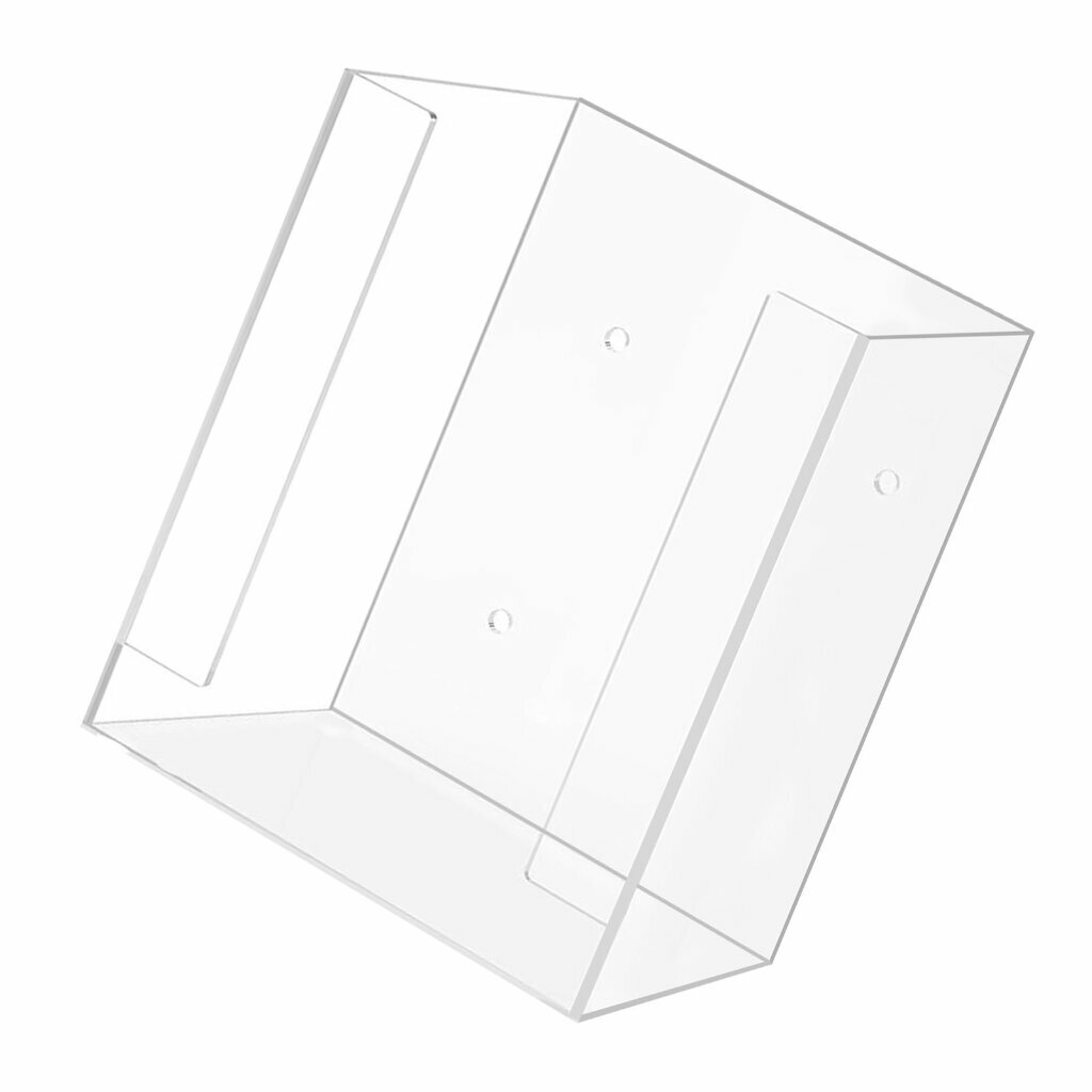 Настенный Стеллаж Для Хранения Перчаток Компактный Прозрачный Органайзер Для Перчаток Простой в установке Диспенсер Для Одноразовых Перчаток