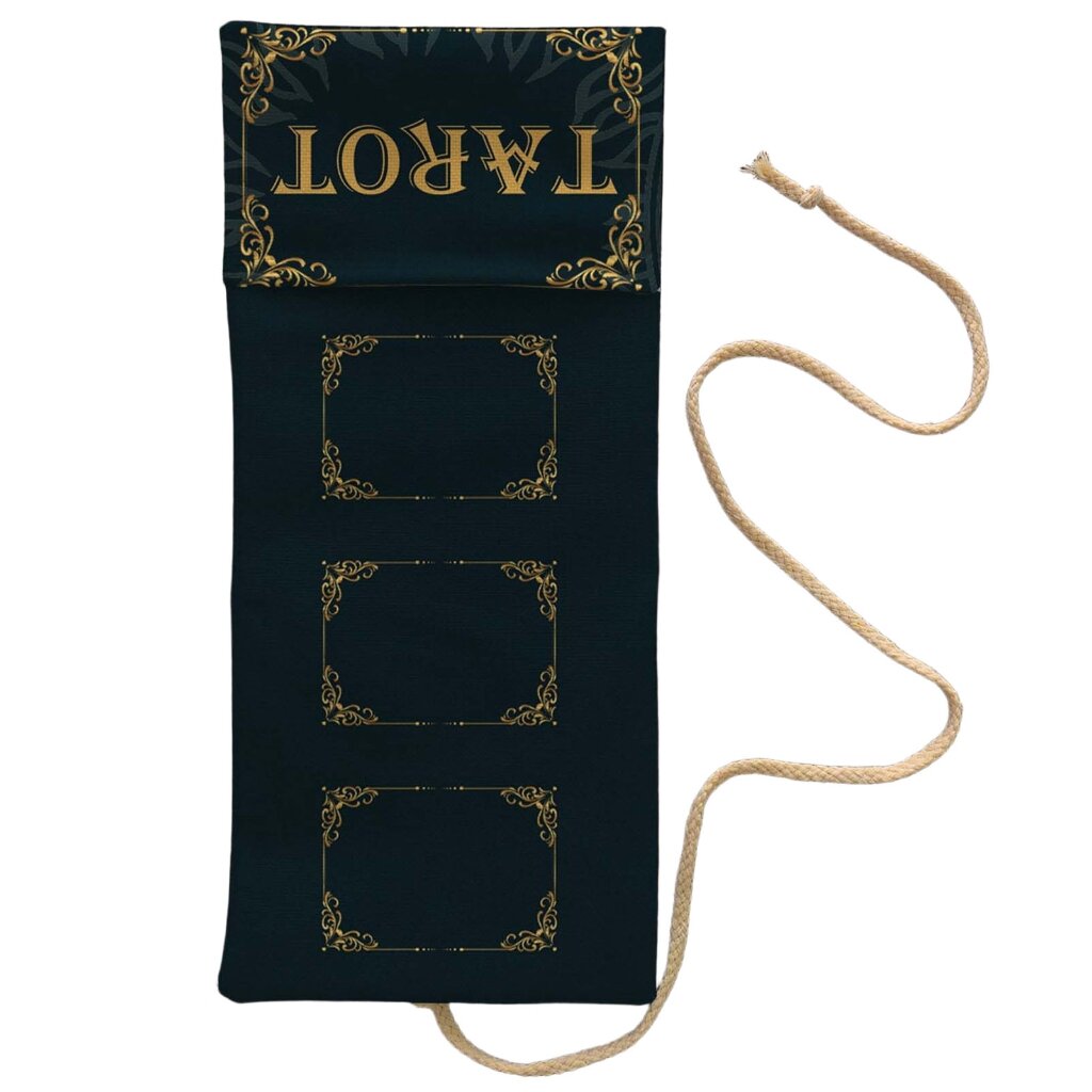 Настольные Органайзеры Для Гаданий, Сумка Для Игровых Карт, Складной Рукав Для Карт Таро, Закатанный Мешок Для Карт, Сумки Для Хранения Игровых Карт