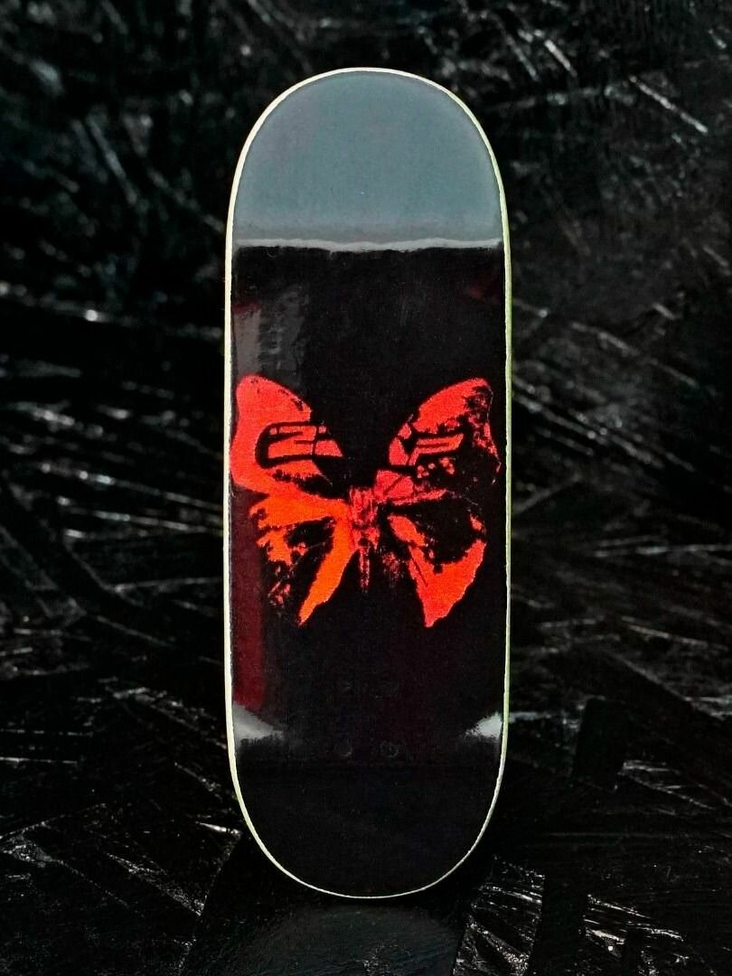 Дека для фингерборд ZZAP Butterfly RW 34 x 96 high concave