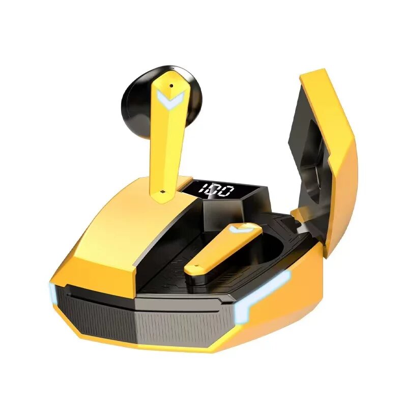 Bluetooth Игровые Наушники для Мобильных Игр, Низкая Задержка, Версия Vortex Standard 5.0 - Желтый