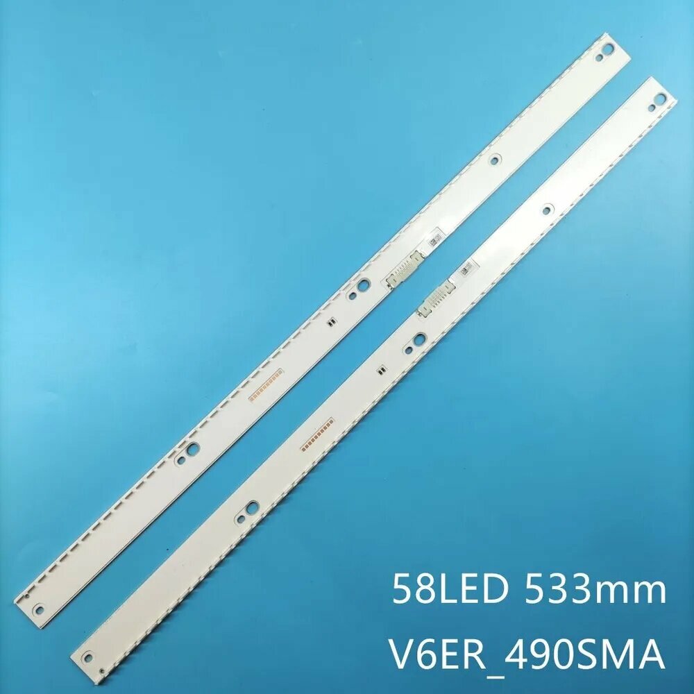 Подсветка для Samsung UE49KU6500U UE49KU6510U UE49KU6470U UE49KU6650U UE49KU6670U UE49MU6450U UE49MU6470U UE49MU6500U UE49MU6670U UE49MU7000U UE49MU7500U UE49KU6400U. (комплект)