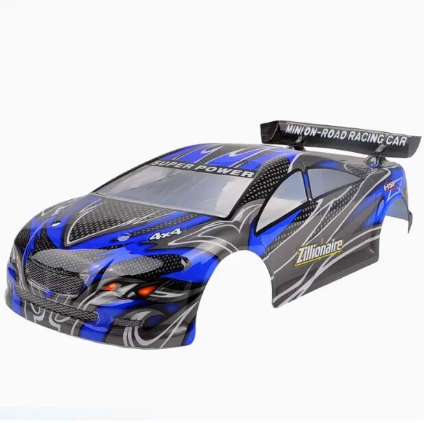 HSP ПВХ RC Модель 1/16 Плоский корпус моделирования дрейфа Применимо 94182 Перфорированный