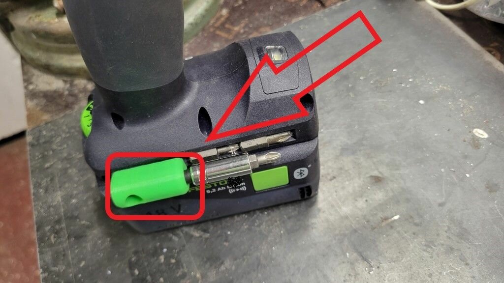 Магнитный держатель биты на дрель Festool TPC 184