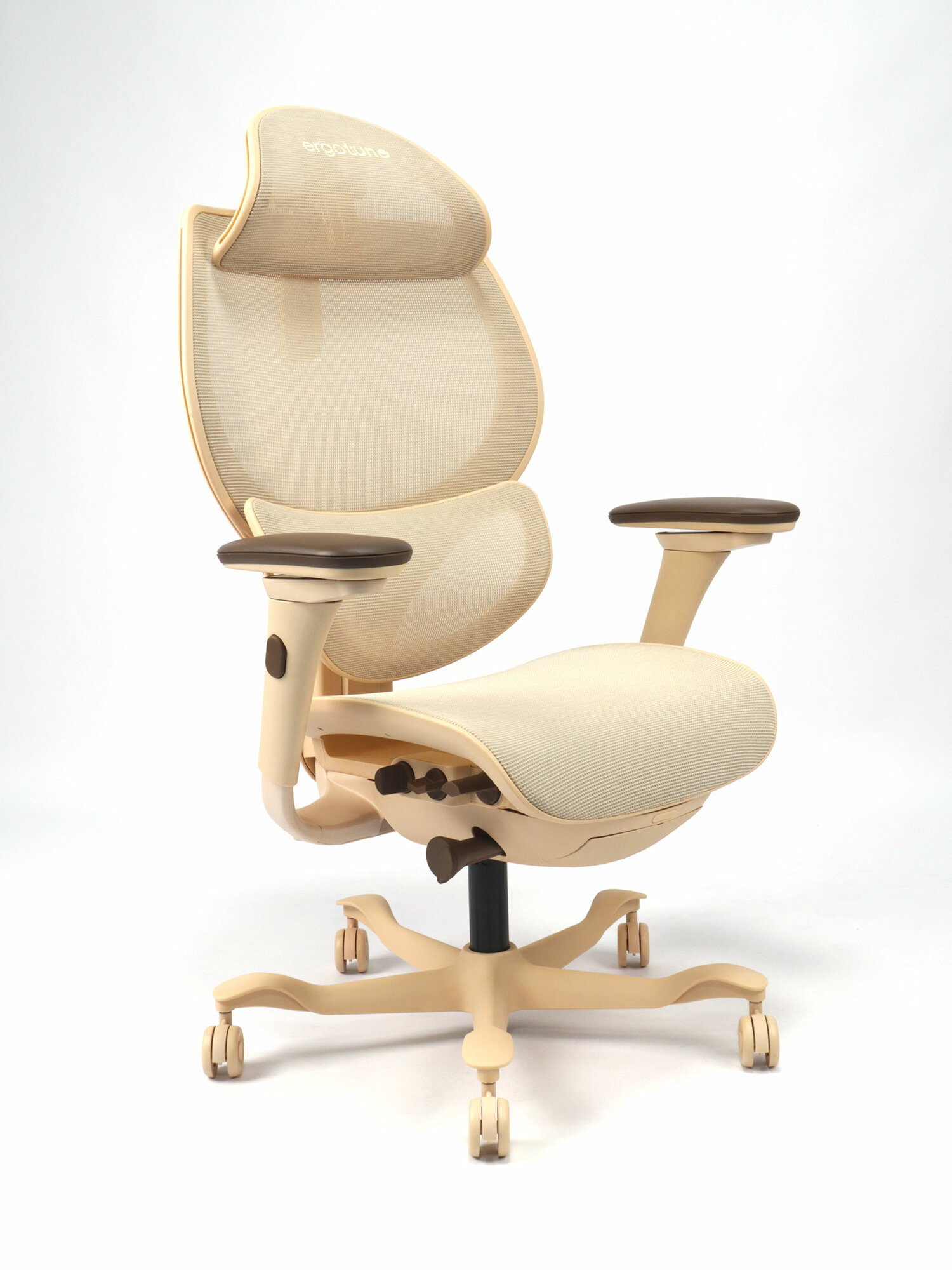 Кресло компьютерное Ergotune Vesby BEIGE