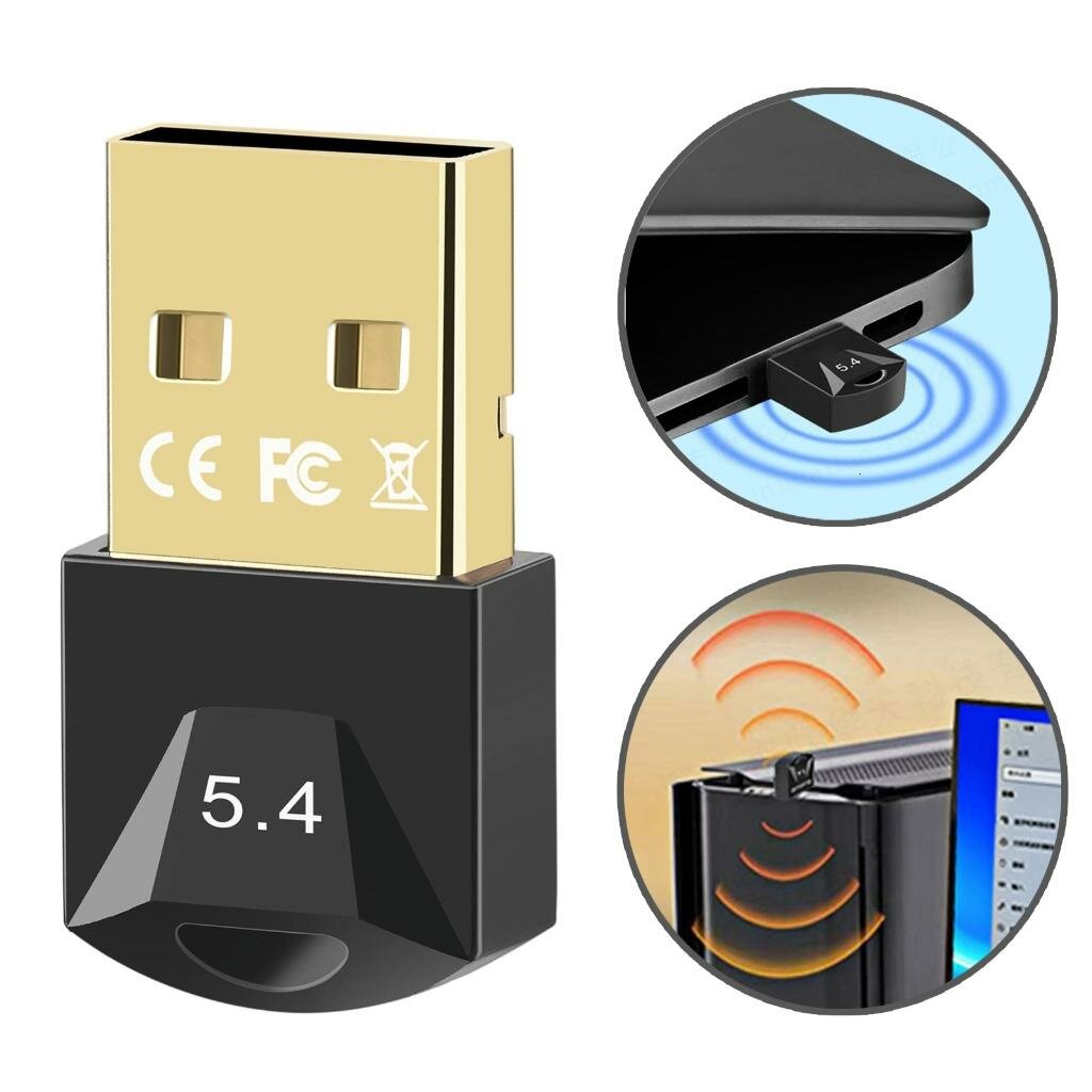 Адаптер USB Bluetooth 5.4 для компьютера — фото 1