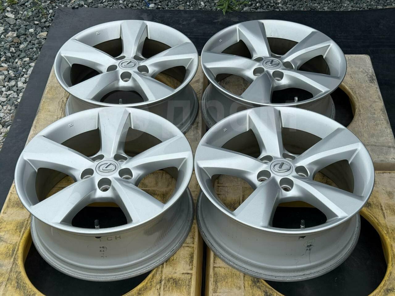 Диски автомобильные R18, Original Lexus RX, Toyota, 18 дюймов, 5x114.3 (7.5J, ET35) Диски Лексус 4шт.