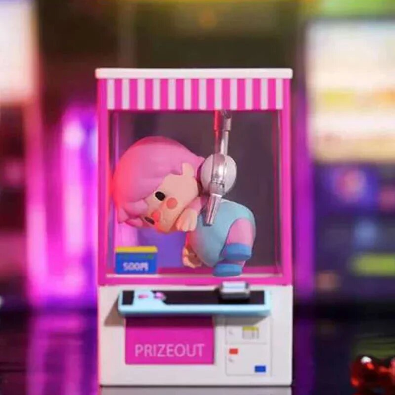 POP MART Sweet Bean Akihabara Series фигурки-сюрпризы Розовый, UFO Catcher