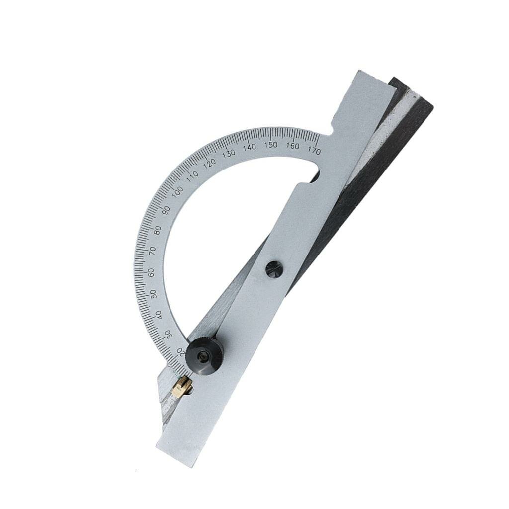 Угломер стальной круглый 10-170°, 100x150 мм