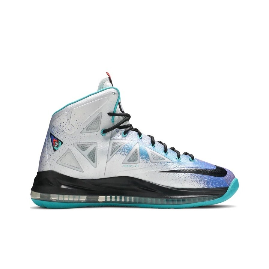 Кроссовки NIKE Lebron 10, размер EU 43 стопа (27.5CM), синий — фото 1
