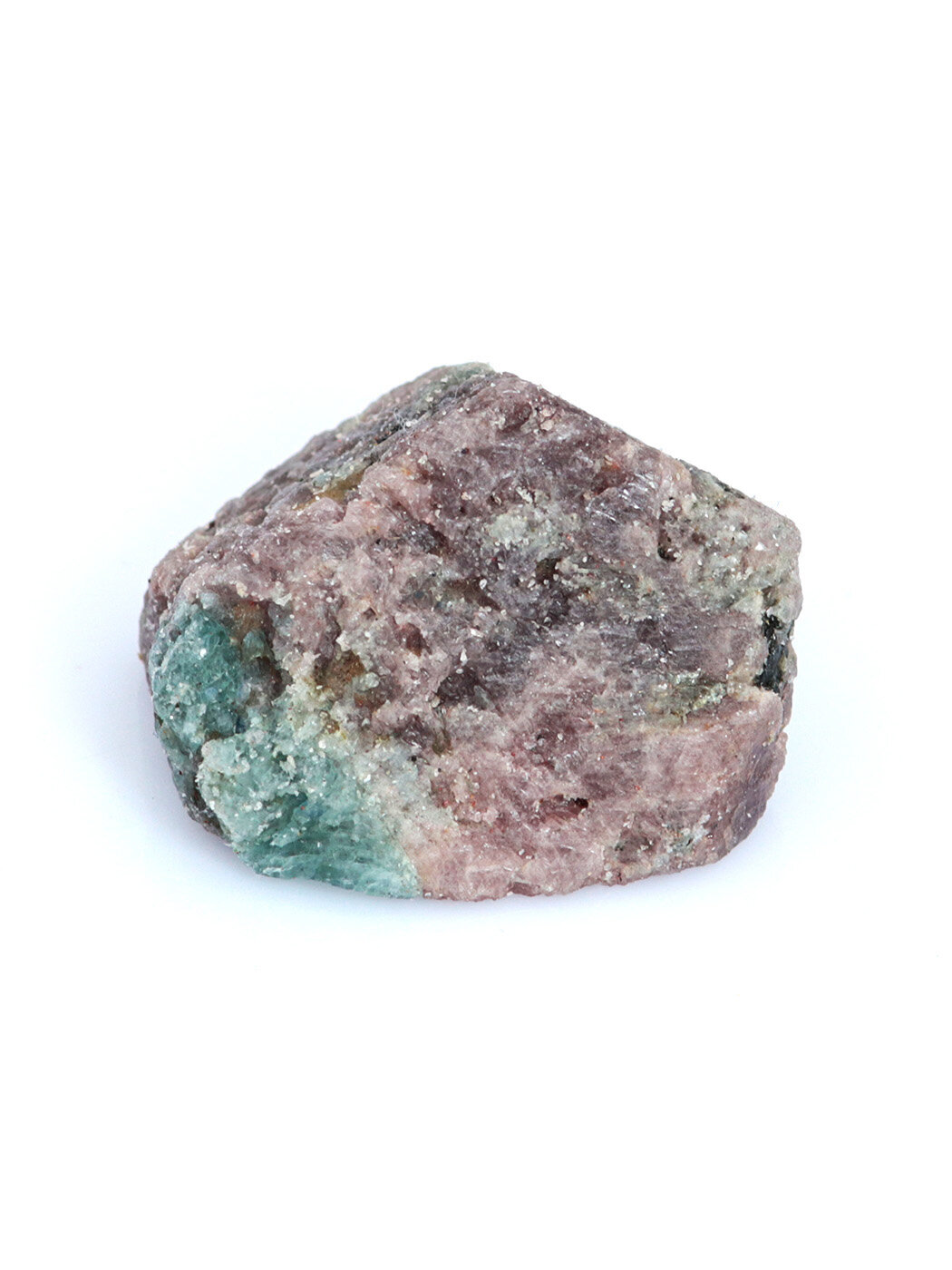 Корунд с кианитом необработанный, натуральный камень/минерал (60-70 г, 3,2-4,2 см)