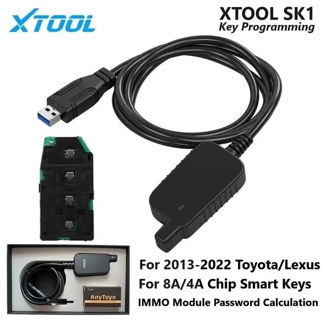 XTOOL SK1 Программирование ключей Toyota/Lexus 2013-2022