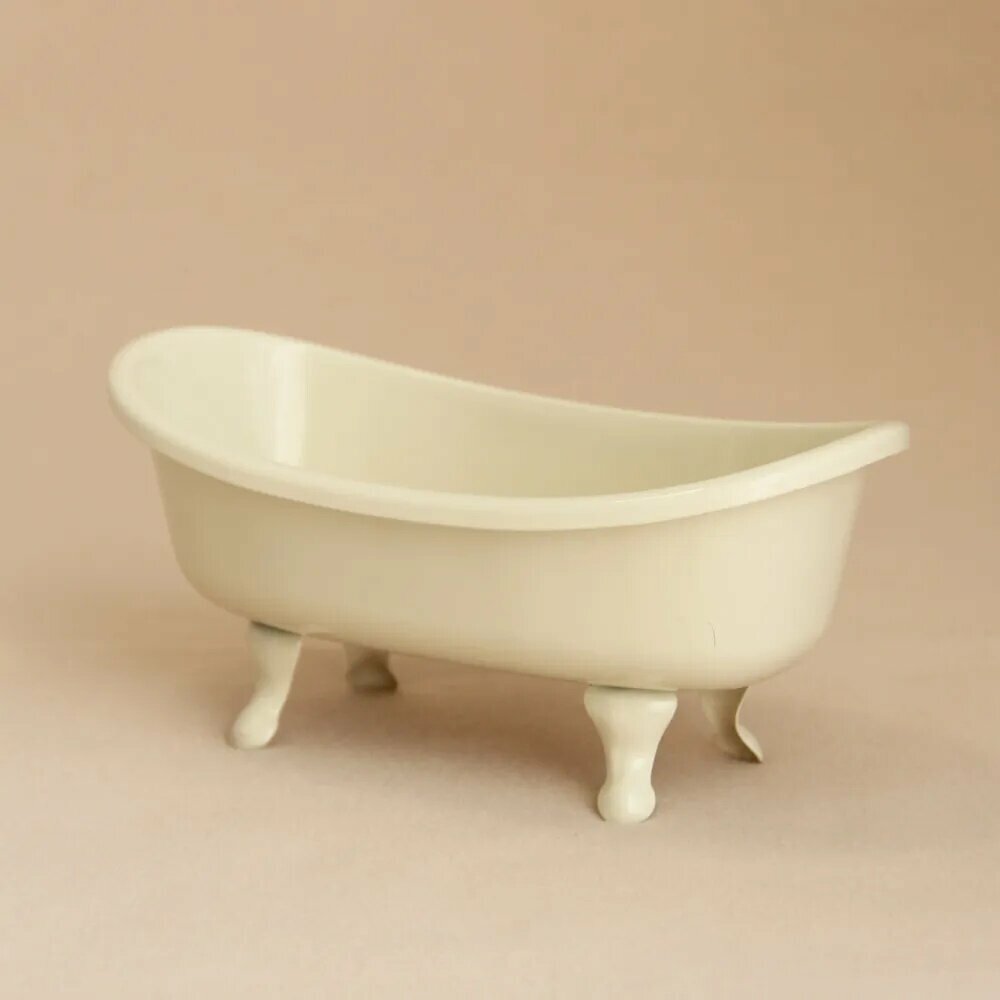 Миниатюрная имитация мебели для кукольного домика 1:12 Чугунная ванна для BJD OB11 Аксессуары для кукольного домика