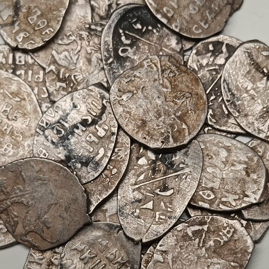 Борис Годунов Копейка 1598-1605, Серебро, в сохранности F