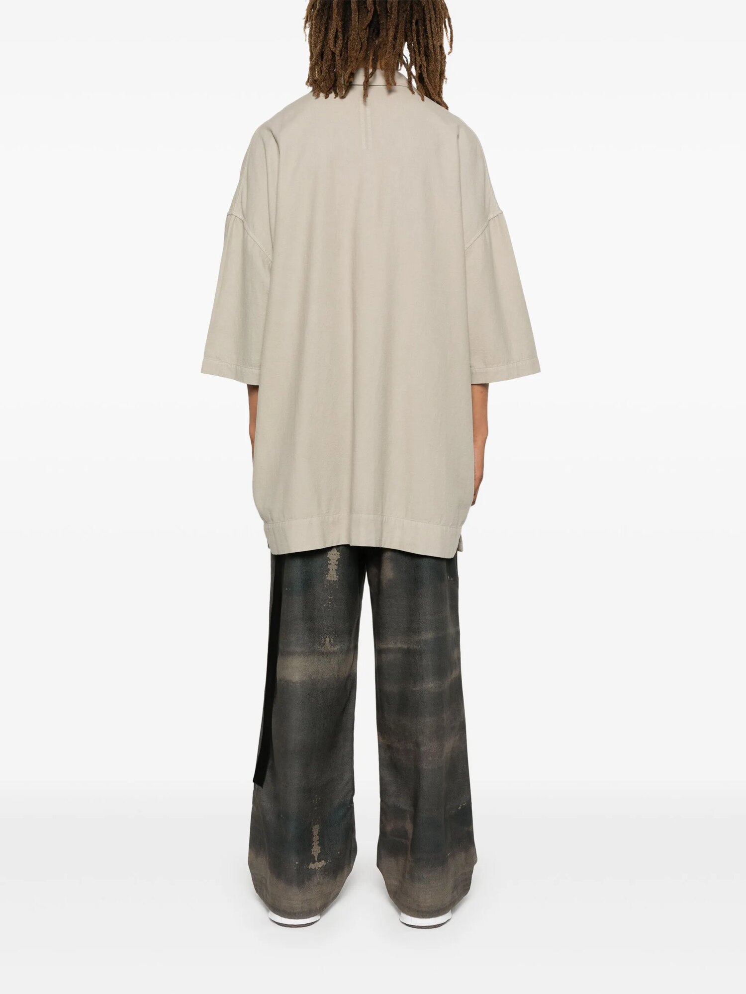 Рубашка Rick Owens Magnum Tommy, размер L, серый — фото 1