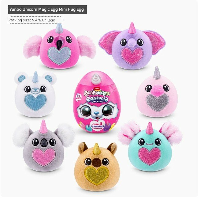 Zuru Hug Planet Unicorn Extra Large Magic Egg Blind Box — большая плюшевая игрушка-подушка в виде единорога, подарок на