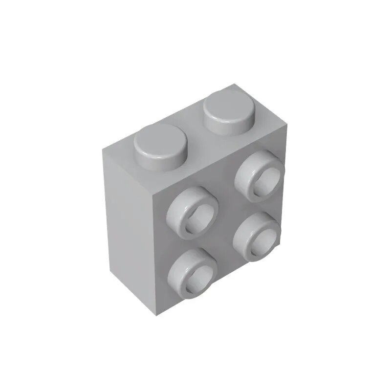 Серый LEGO Brick 1x2x1, Color: 194-light gary