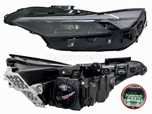 Фара Hyundai Elantra 23- (Слева/ LED/ С электрокорректором/ MFR) Sat арт. ST-221-11HDELF24L