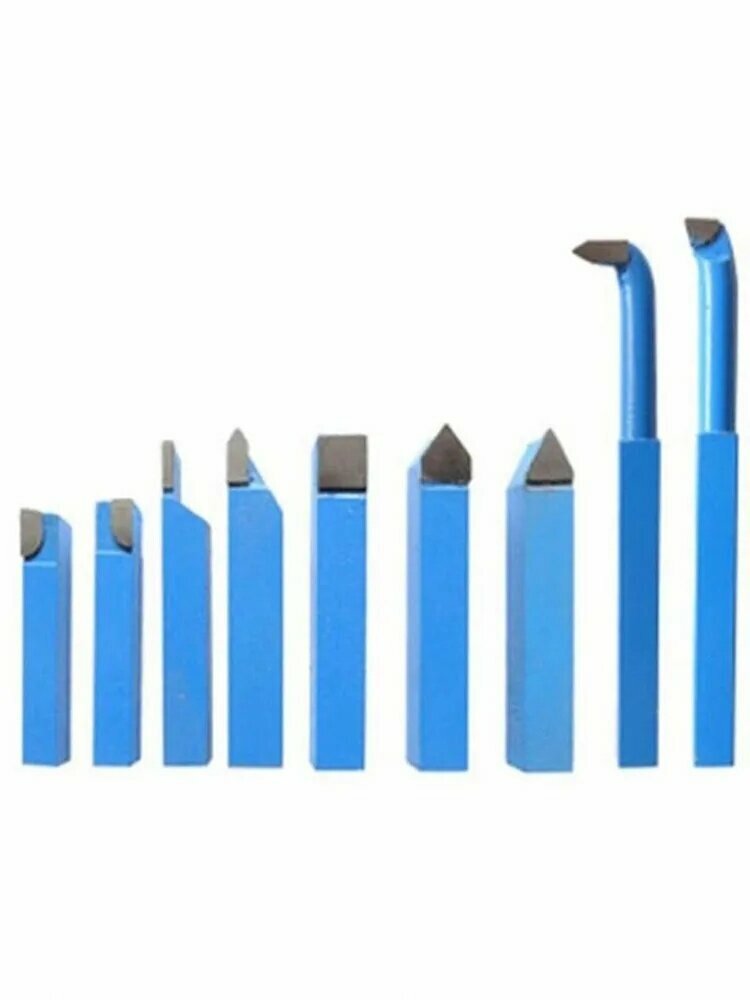 Набор токарных резцов по металлу Энкор 8*8, 9 шт, ASDTOOL