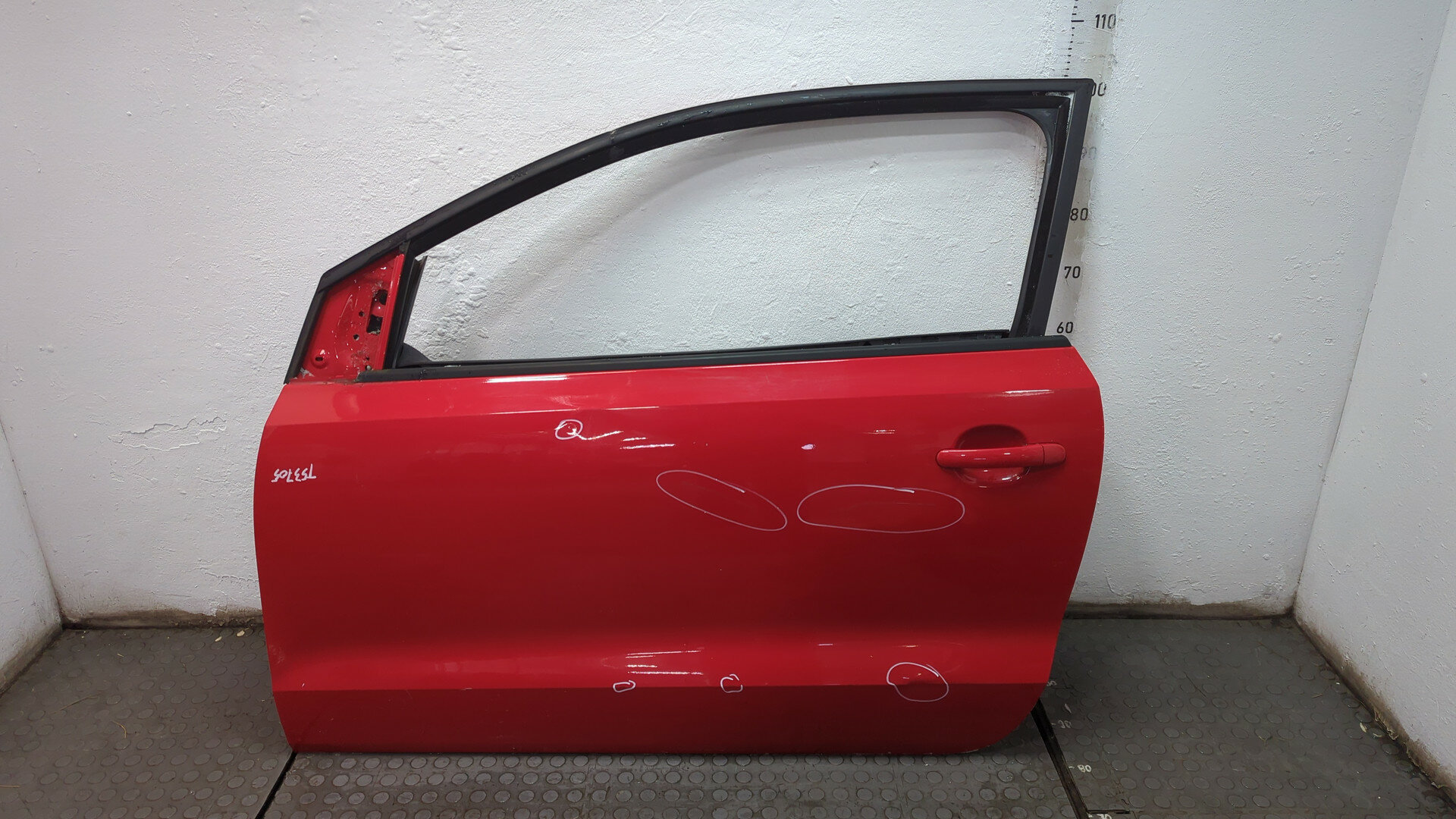 Дверь боковая (легковая) левая передняя Volkswagen Polo Б/У
