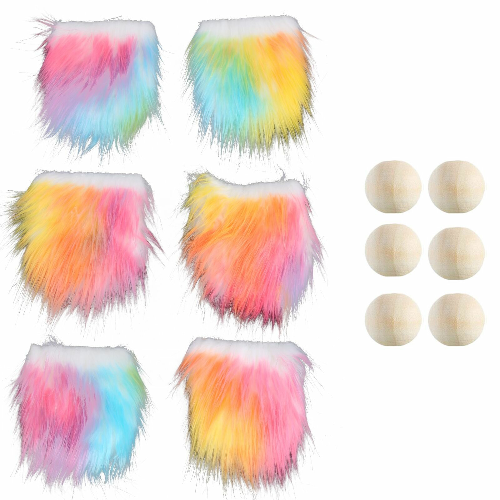 Сделай сам, ручная работа, красочная безликая кукла, предварительно вырезанные аксессуары для бороды