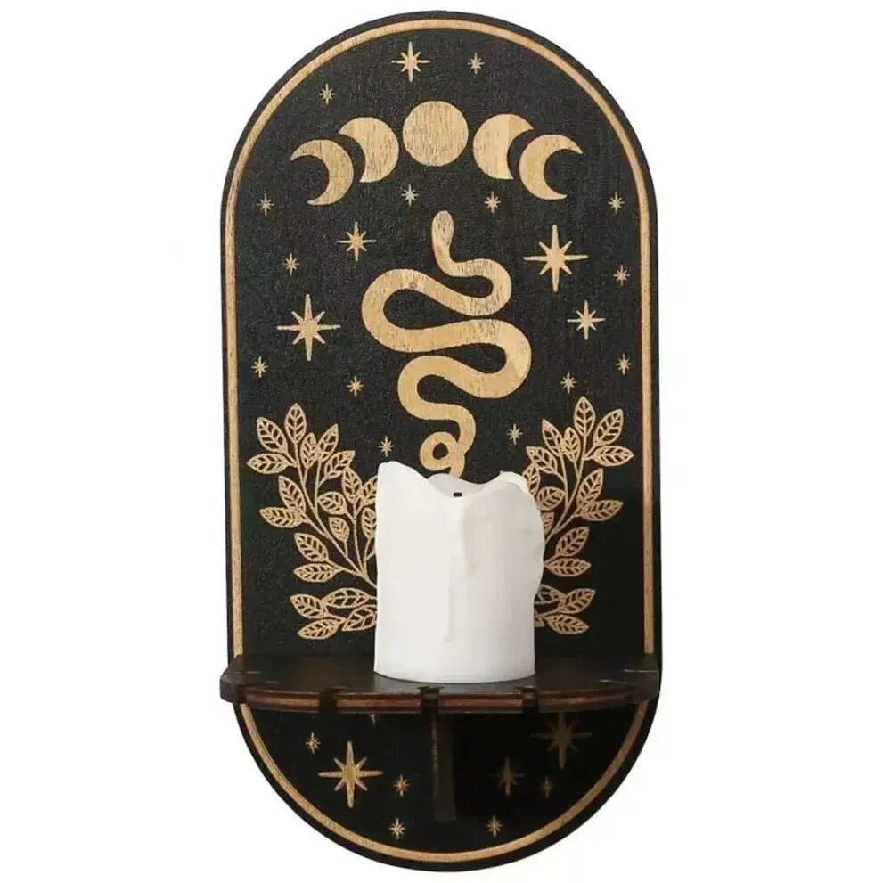 Алтарь настенный Змея / полка (21,5х11,5 см)