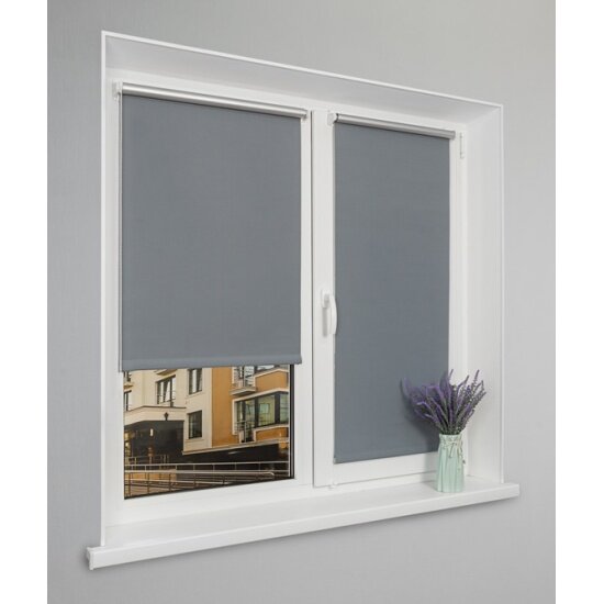 Рулонная штора LM Decor Blackout (Блэкаут) Симпл 68-10, 220х185 см