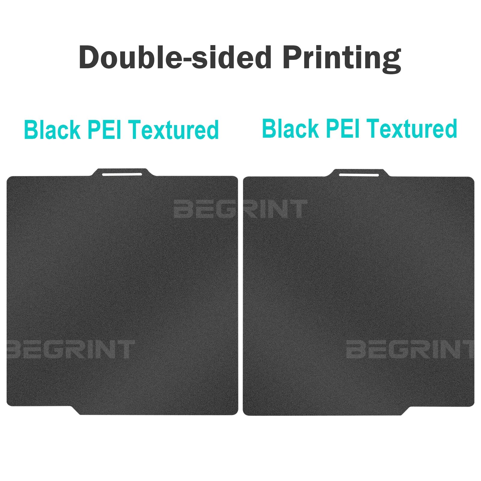 Пластина PEI Black для Bambulab P2S, двусторонняя