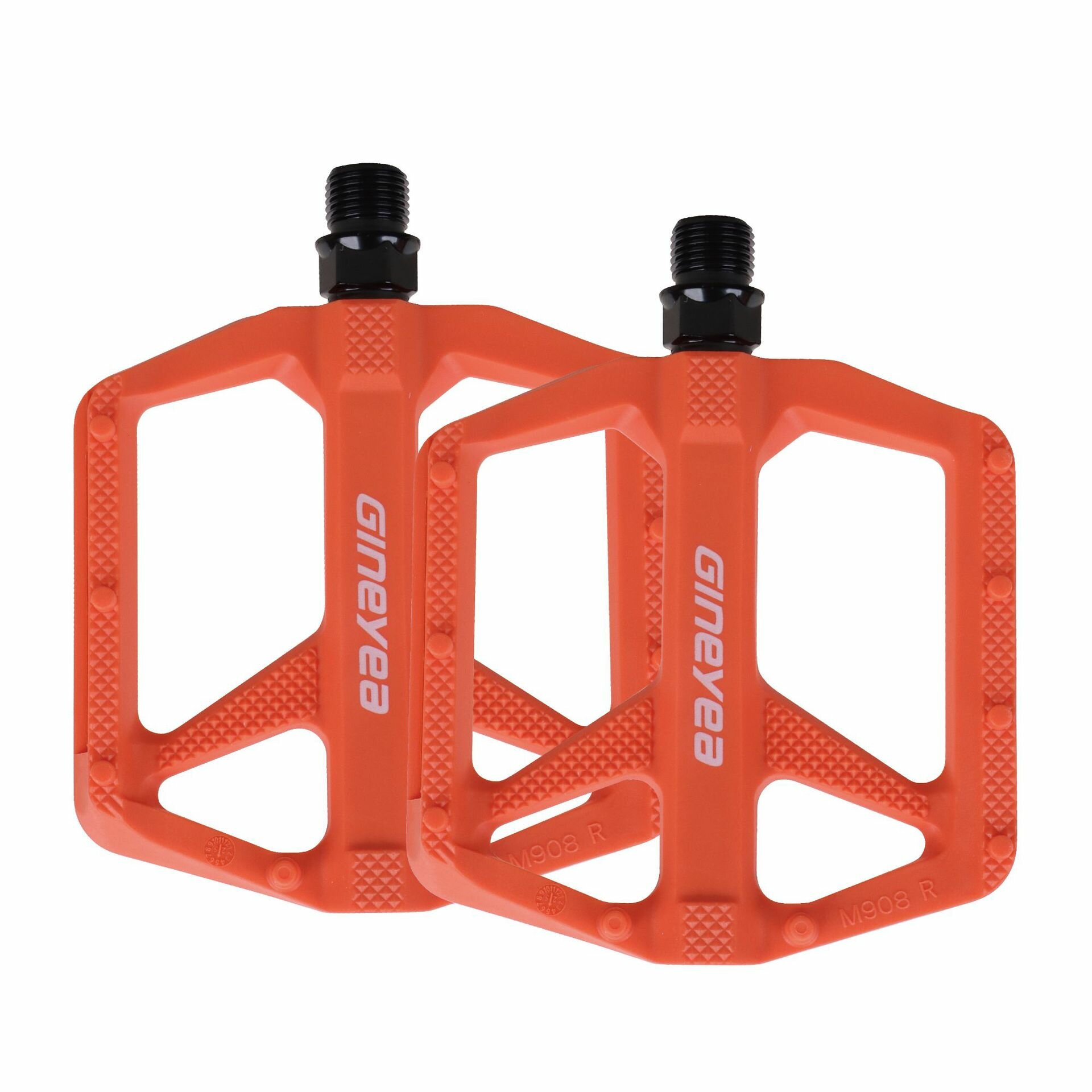 Велосипедные педали Jingye из нейлона с 2DU подшипником и светоотражающими полосками, легкие педали для велоспорта