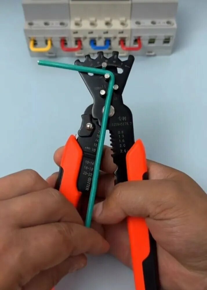 Эксклюзивный инструмент SK1386200 для гибки и обжима электрических проводов, сгибатель