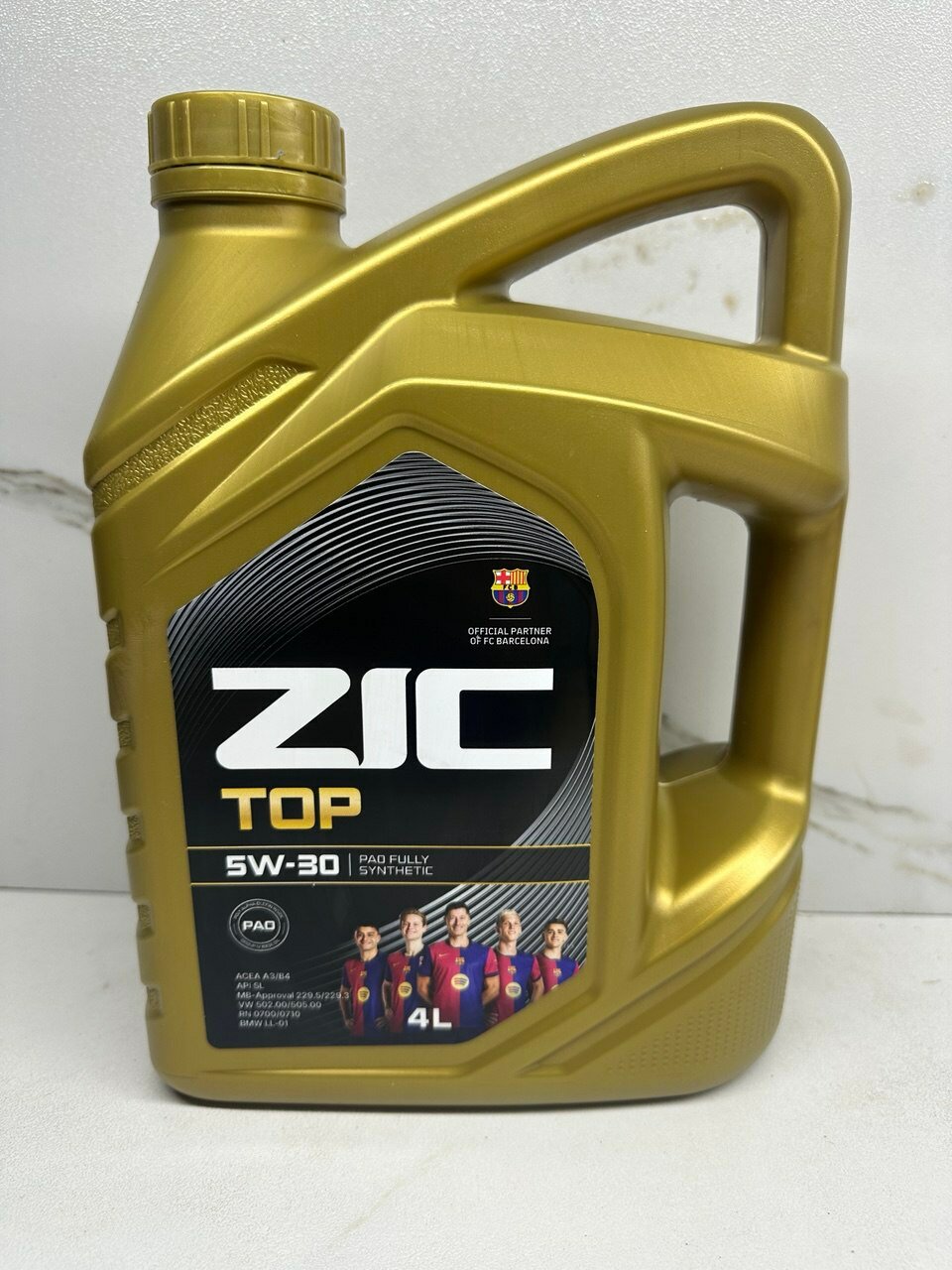 Масло моторное ZIC TOP 5w30 4л