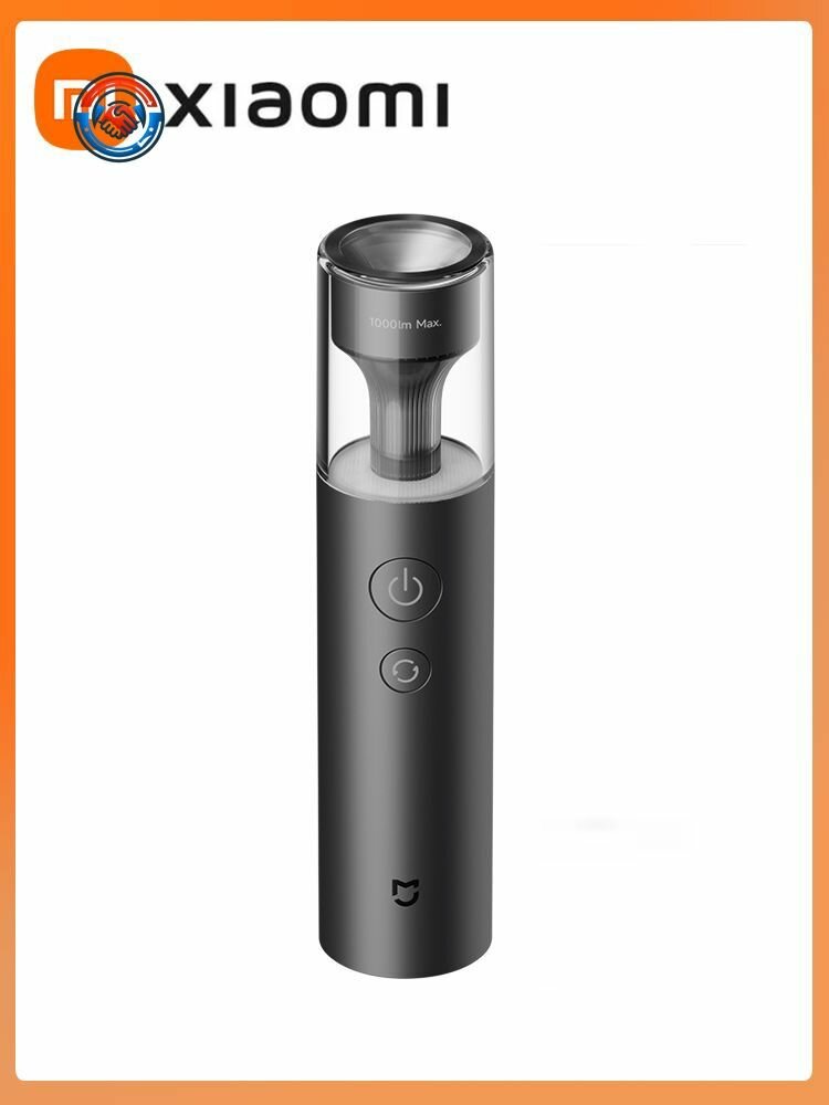 Компактный ручной фонарь 1000 люмен, 30 часов работы, 5 режимов света, литий 3100 мАч, походный, аварийный, для дома и улицы