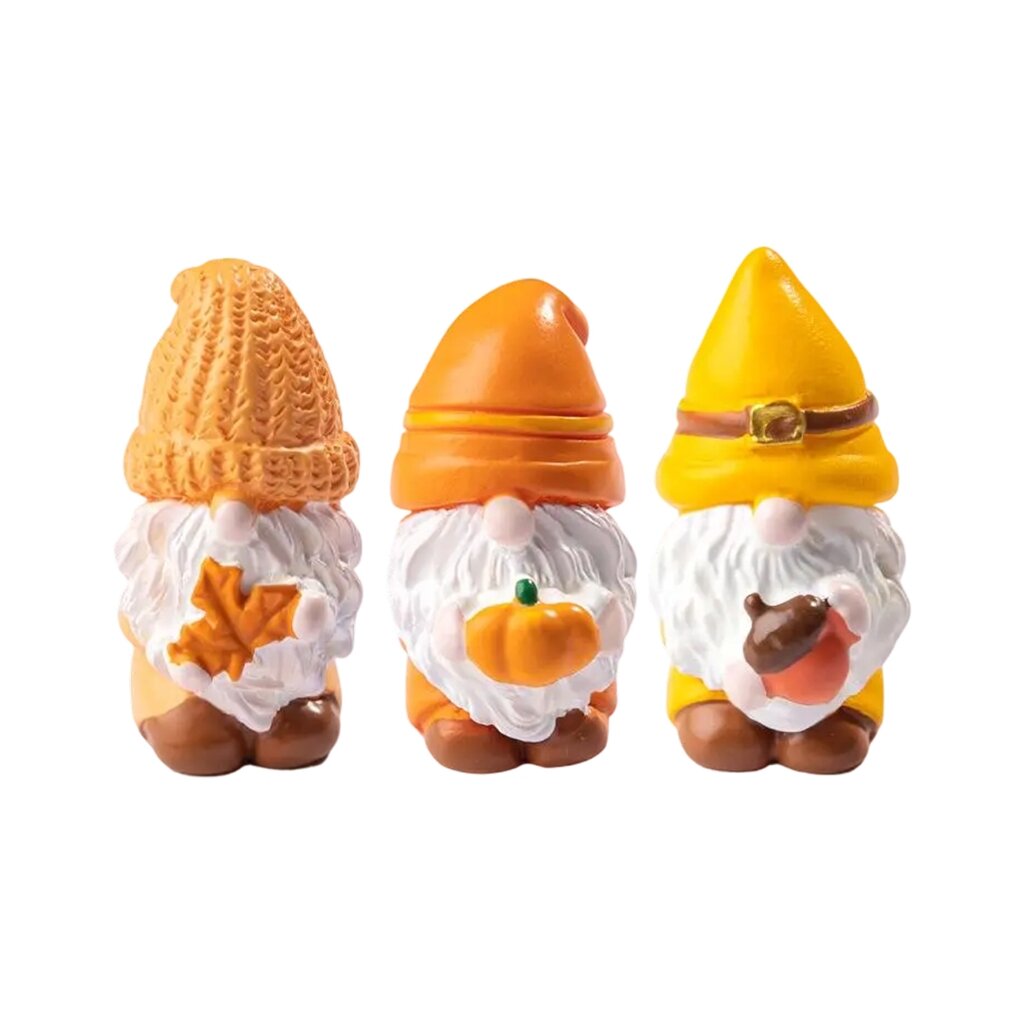 Упаковка из 10 Миниатюрных Фигурок Гномов Фигурки Гномов Красочные Украшения Из Смолы Для Украшения Дома И Сада