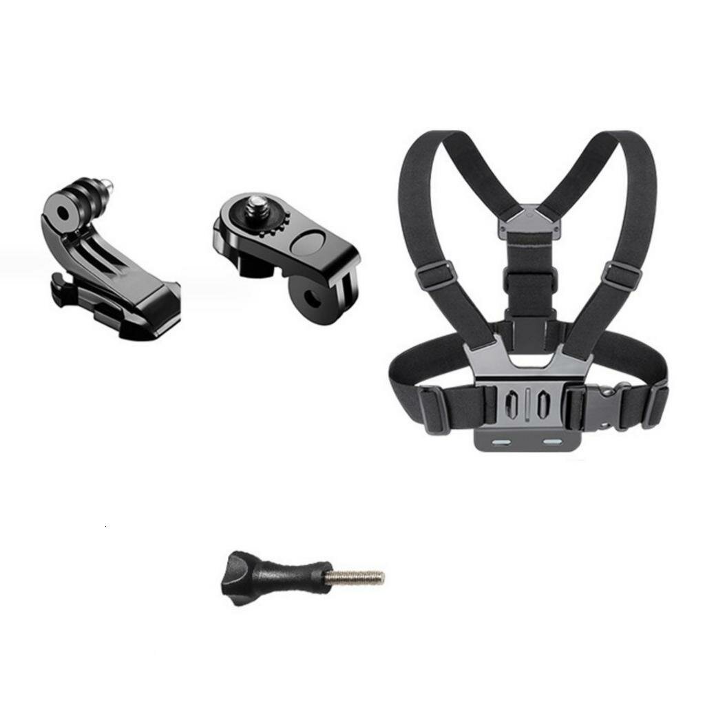 Крепление для камеры и смартфона на грудь, набор из четырех частей