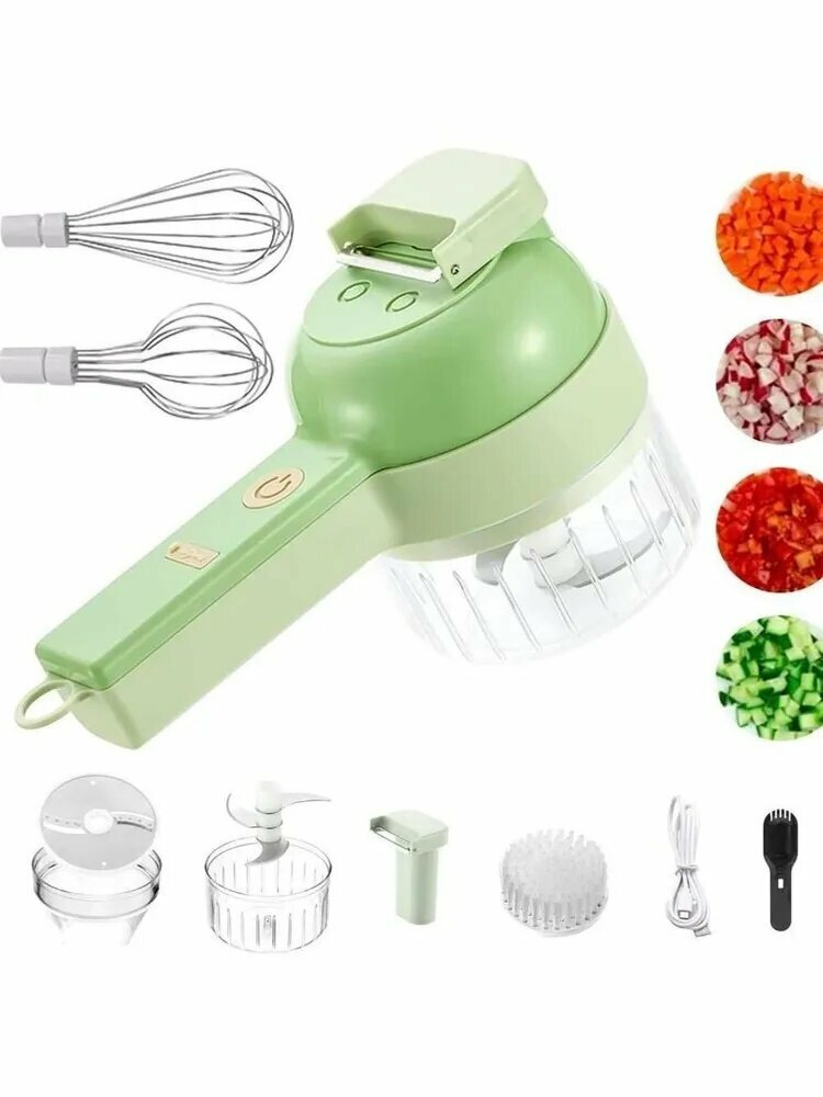 Блендер-измельчитель многофункциональный электрический / Ручная овощерезка