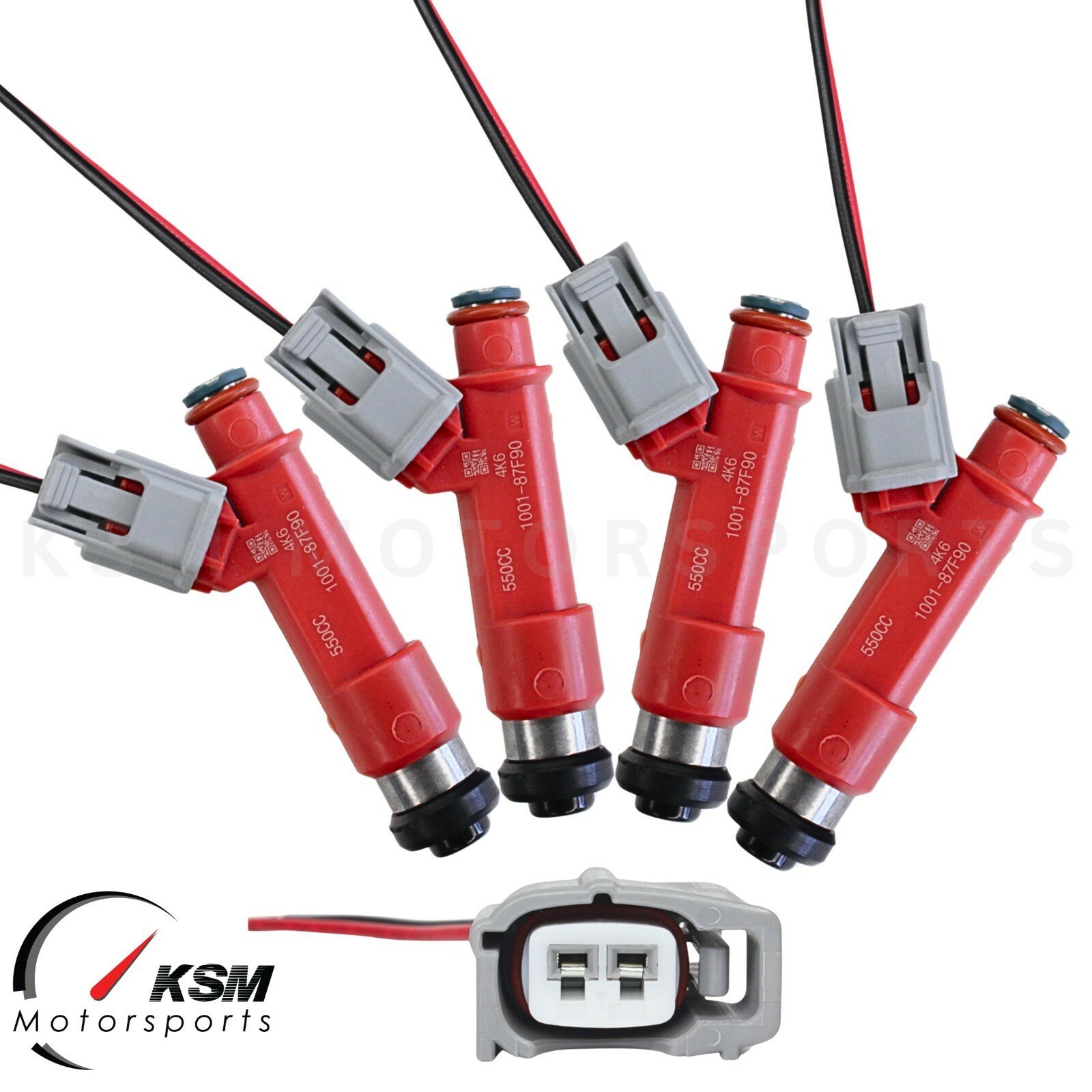 4 x 550cc подходящие топливные форсунки Denso Для MAZDA RX8 13B ROTARY 1.3L TURBO