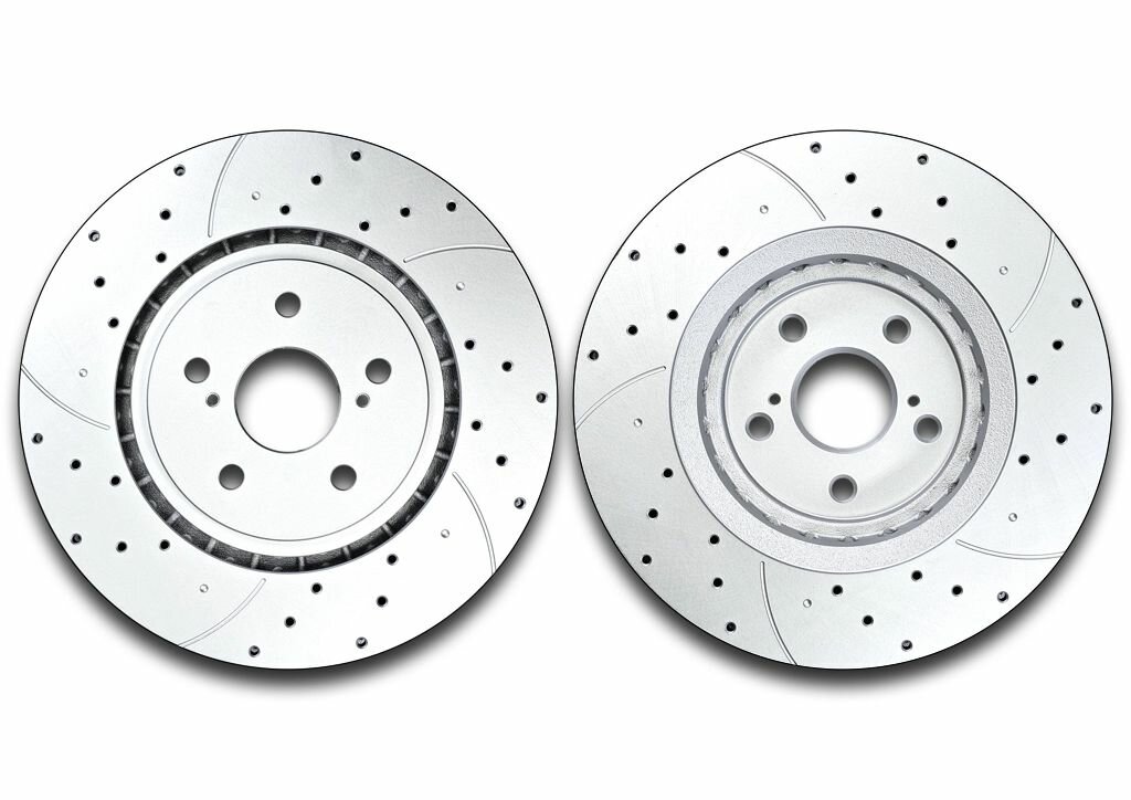 Тормозной диск Gerat DSK-F311P (передний) Platinum для а/м LEXUS RZ EV, NX/TOYOTA SIENNA, RAV4, CROWN (328 мм)