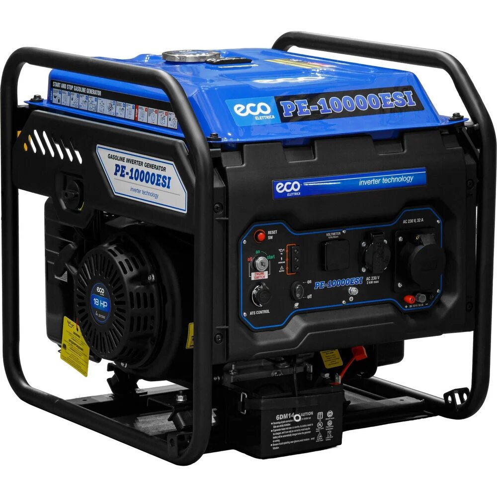 Электростанция ECO PE-10000ESI (генератор инверторный бензиновый) EC1710-3