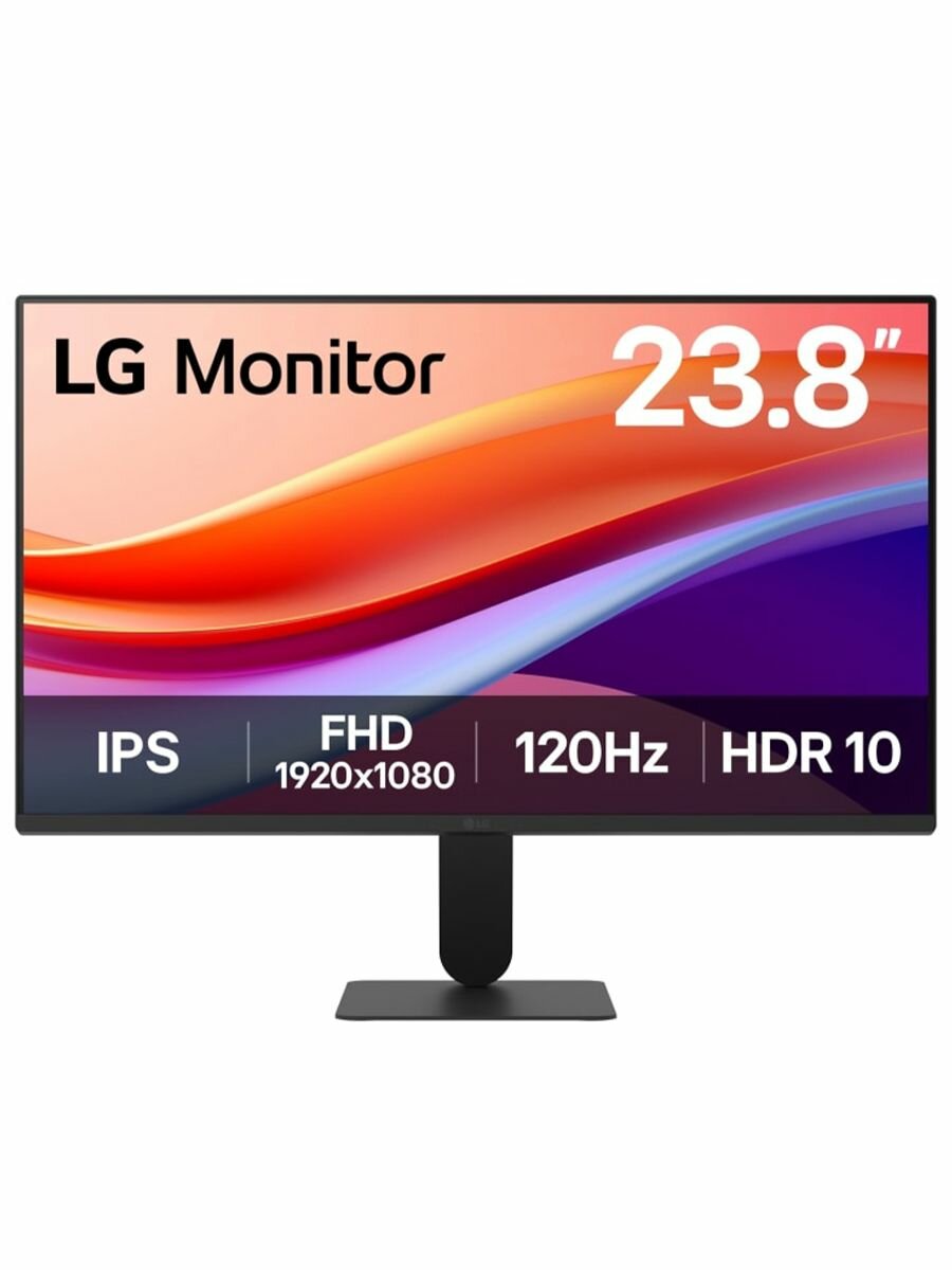 Монитор LG 24U411A-B UltraFine, 24", IPS, Full HD, HDR10, 120 ГЦ