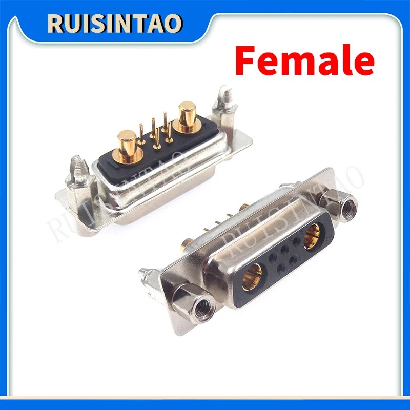 RUISINTAO 7W2 золотистый разъём D-SUB адаптер