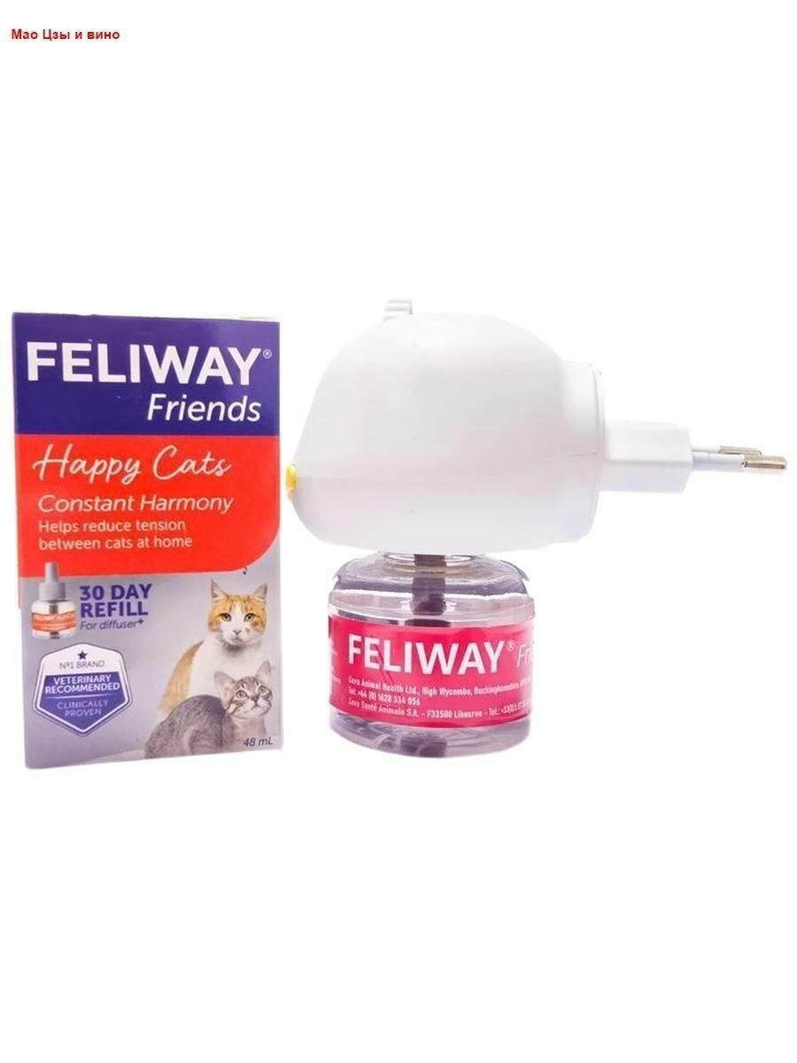 Феромон для кошек Friends( диффузор+Жидкость48мл*1 )