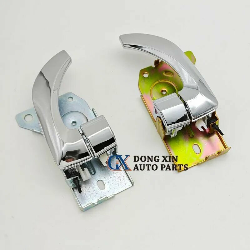 2 шт. Внутренняя дверная ручка автомобиля передний левый водитель и правый пассажир для Kia Sorento (Киа Соренто) 3.5L 2003 2004 2005 2006 2007 2008 2009 Хром