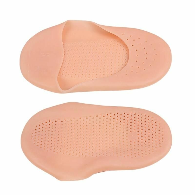 Увлажняющие гелевые носки для ног с отверстием, Цвет - L