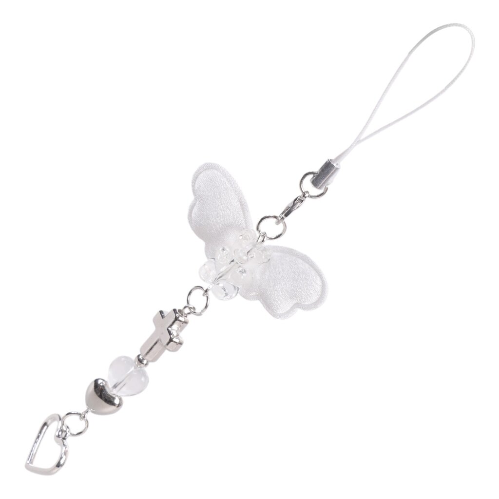 Подвеска-брелок с крестом из крыльев ангела