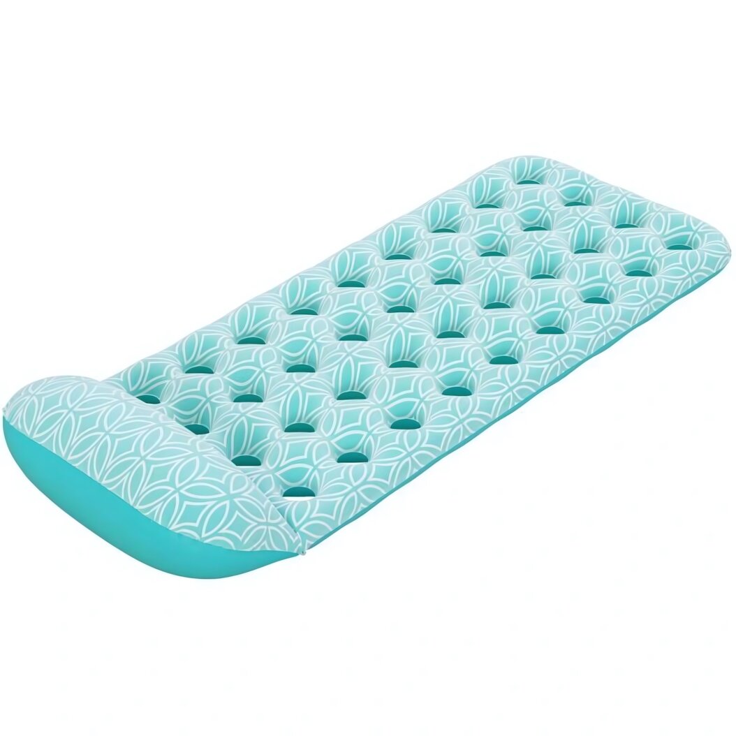 Надувной матрас bestway comfort plush 198х74 см с подголовником, 90 кг, пвх